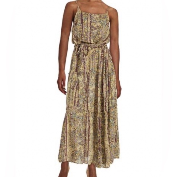 Free People | Dresses | Free People Valerie Floral Flowy Boho Open Back ...